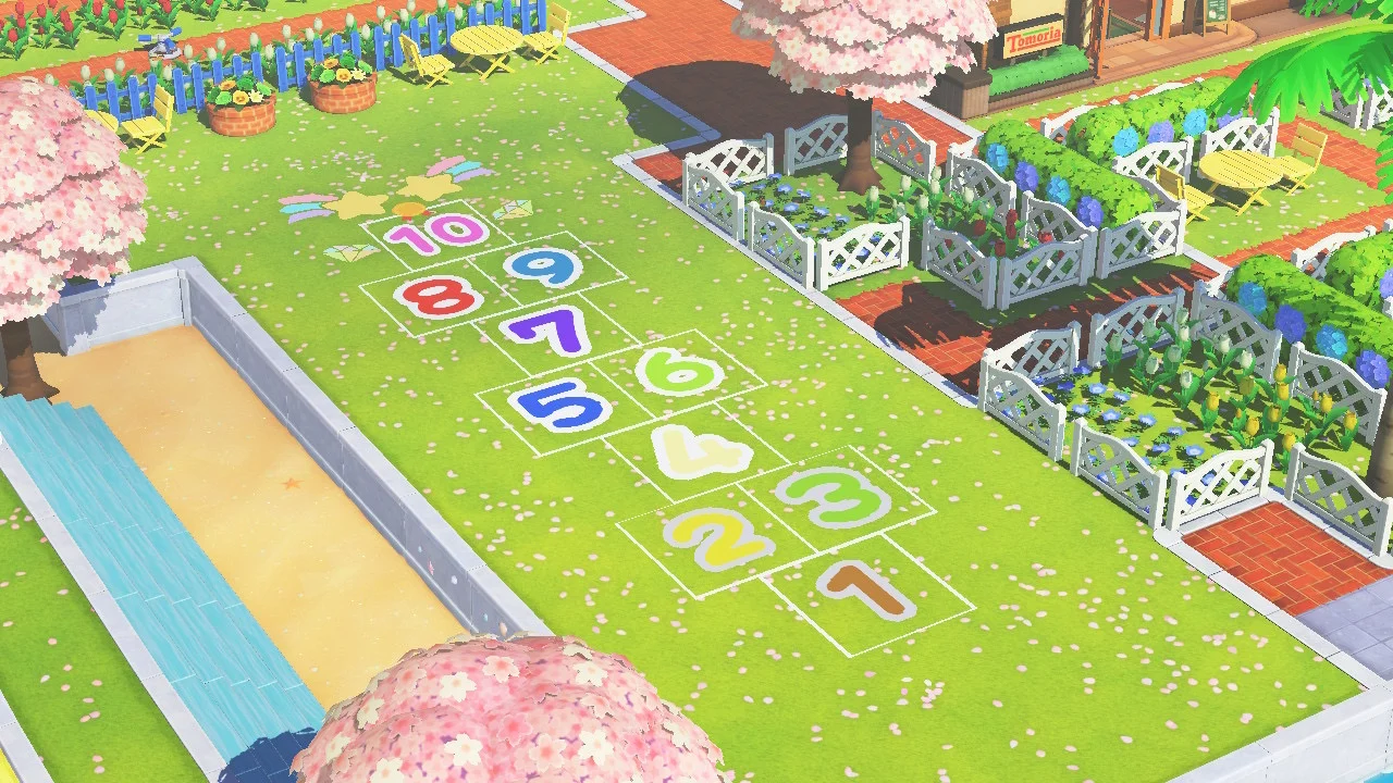 Drew a Hopscotch Board (Updated Blueprints and Photos) | Tomodachi Life ...