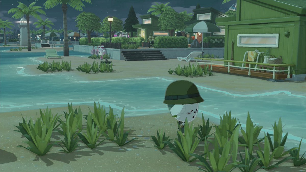 Quiet Before Dawn Island Build | Tomodachi Life Patterns Archive
